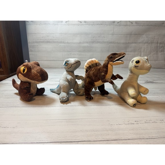 Jurassic World | Toys | Jurassic World Plush Set T Rex Brachiosaurus ...